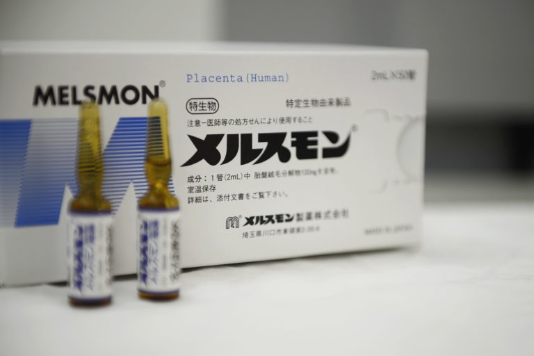 Melsmon human placenta injection : Japan's anti-aging rejuvenation