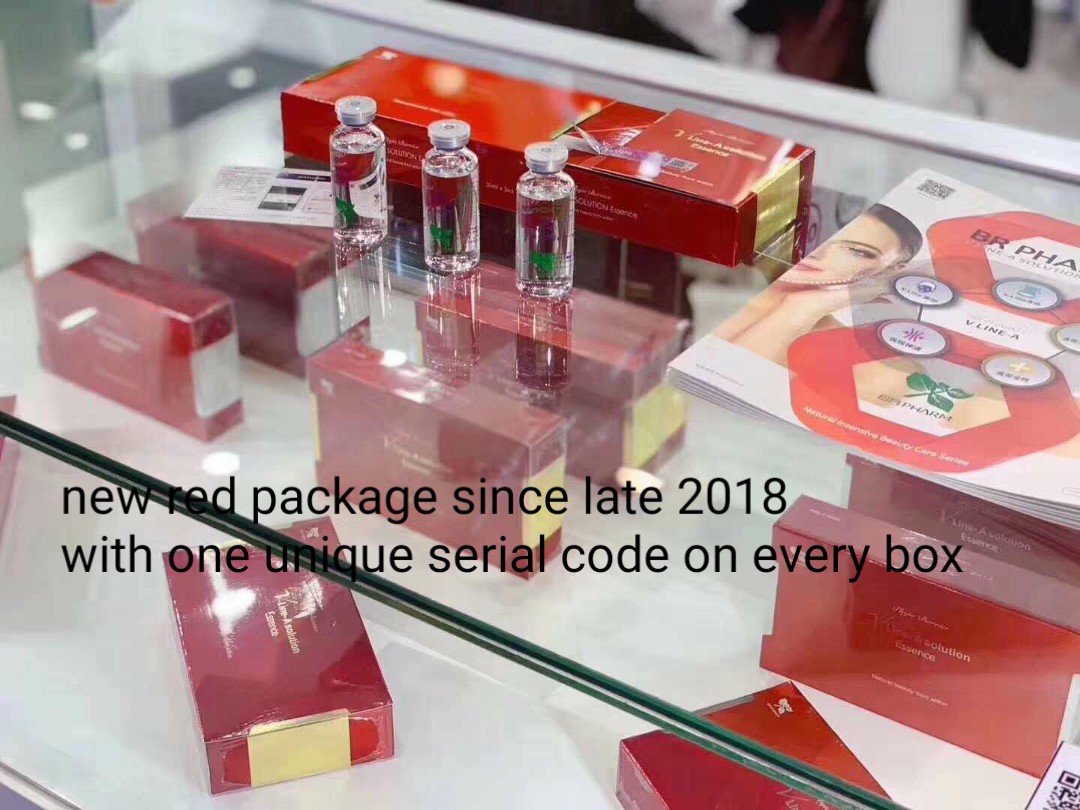 How to distinguish genuine Vline A solution lipolysis and fake products?